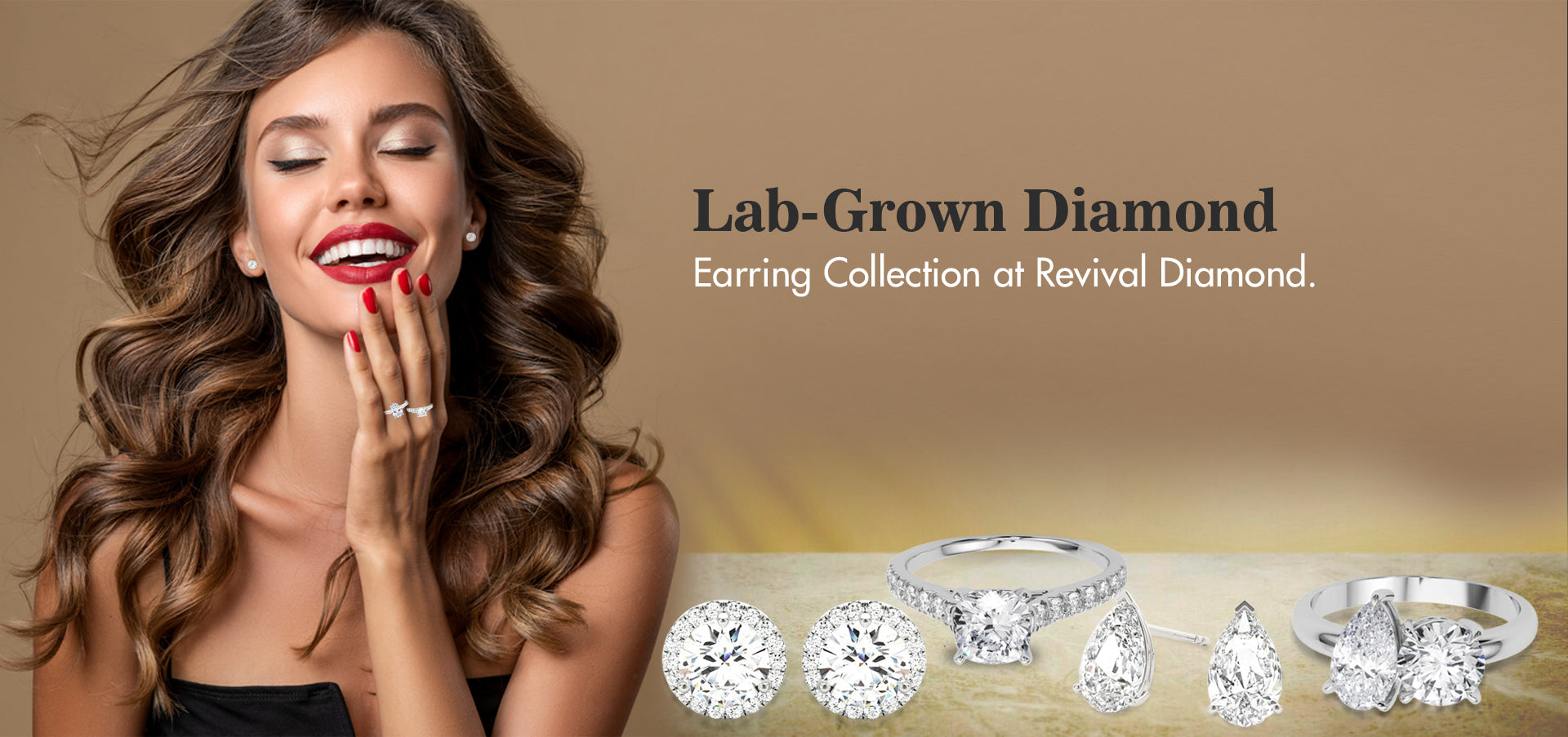 Women's Lab Grown Diamond Jewelry Products - revivaldiamond